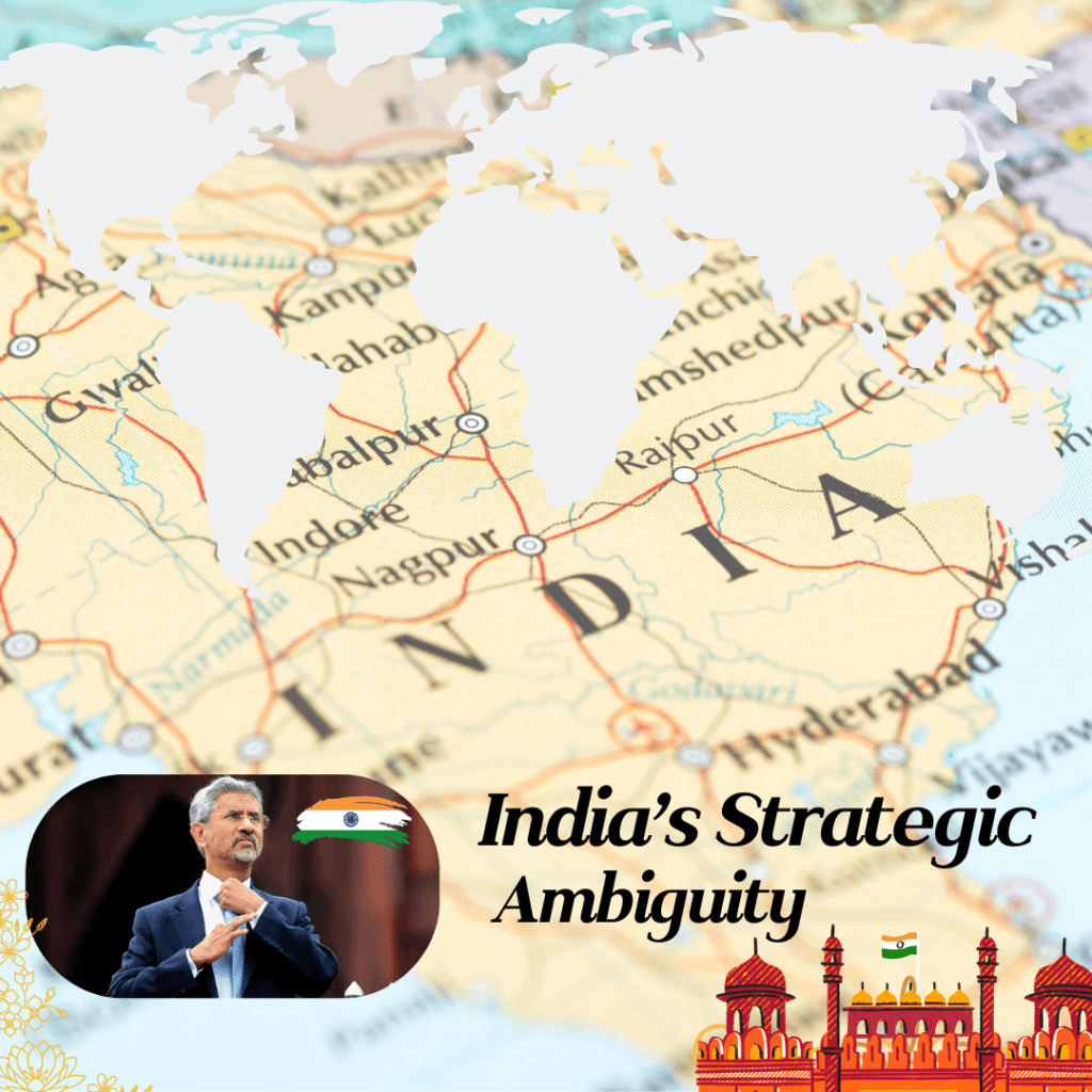 India’s Strategic Ambiguity: Balancing USA, Russia, and China in Modern ...